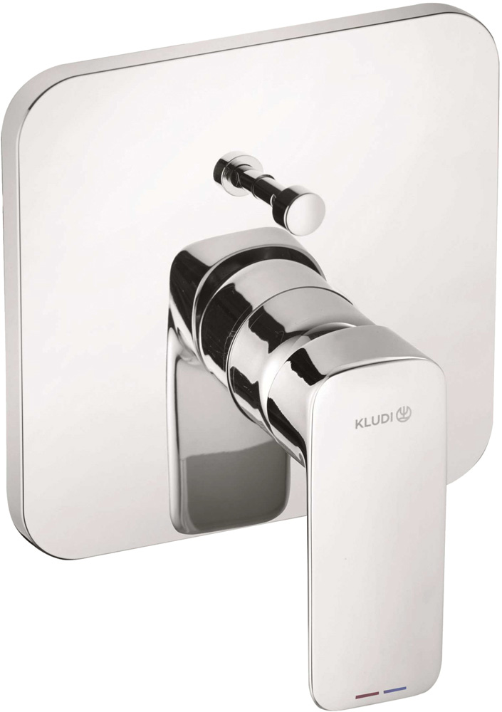 KLUDI PURE&STYLE concealed single lever bath and shower mixer, trim set ...