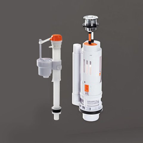 RAK-MAXXFLUSH Flushing systems Orange White – Granito | Tiles and ...